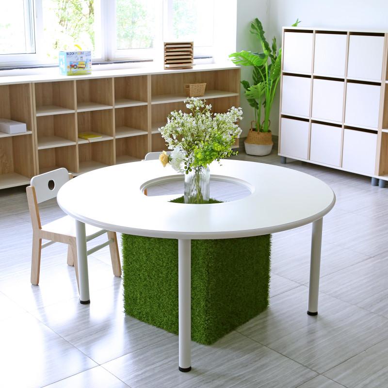 Emmanuele Table with Hole - Kaydan Sensory Solutions